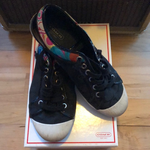 Coach | Shoes | Coach Vintage Shoes Chuck Taylor Converse Style | Poshmark